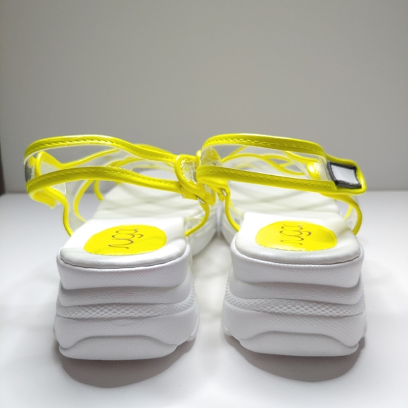 Sugar | Shoes | Sugar Neon Zappy Double Strap Sandals | Poshmark